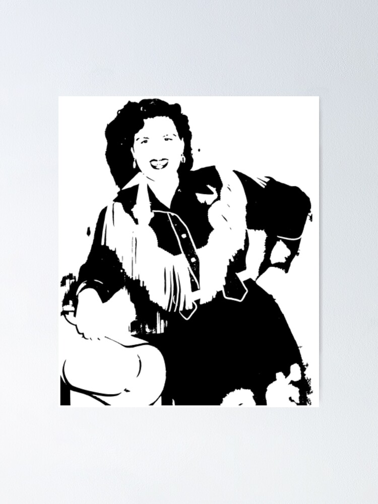 "Patsy Cline" Poster by FrazierGriffey | Redbubble