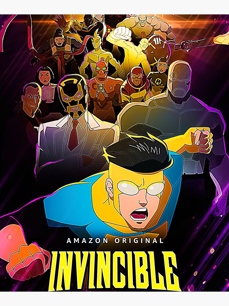 "Invincible comics original comic Poster " Sticker for Sale by ...