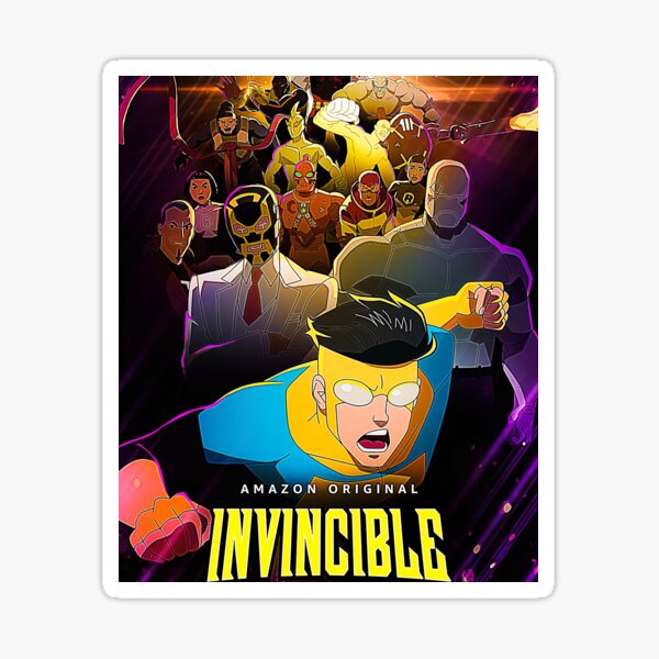 "Invincible comics original comic Poster " Sticker for Sale by ...