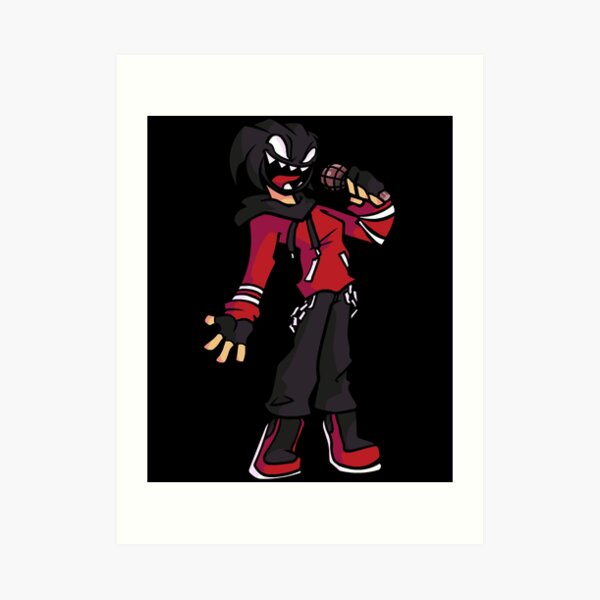 "Fnf Agoti" Art Print by BradlineShop | Redbubble