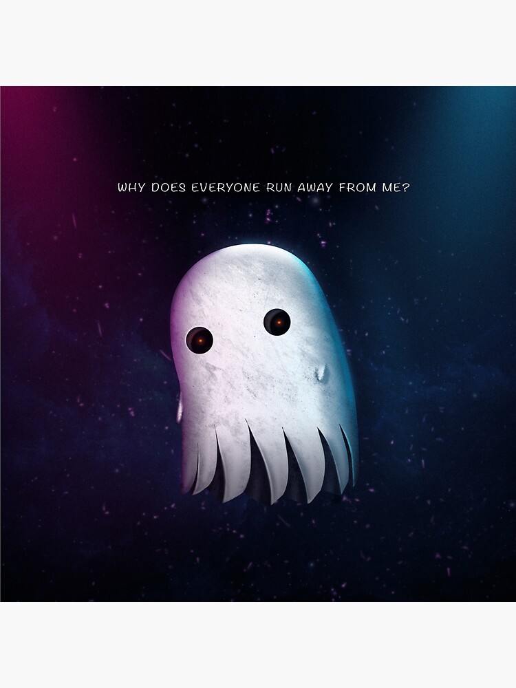 "sweat ghost design & sticker" Sticker for Sale by Ogobear | Redbubble