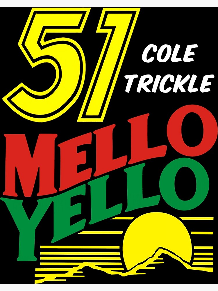 "Cole Trickle 51" Poster by roki340 | Redbubble