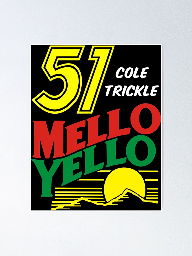 "Cole Trickle 51" Poster by roki340 | Redbubble