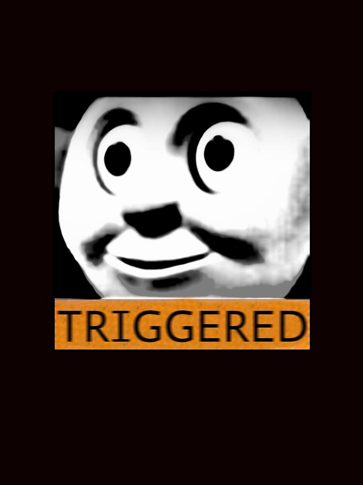 "Thomas the Train TRIGGERED Essential TShirt2471" Art Print for Sale by ...