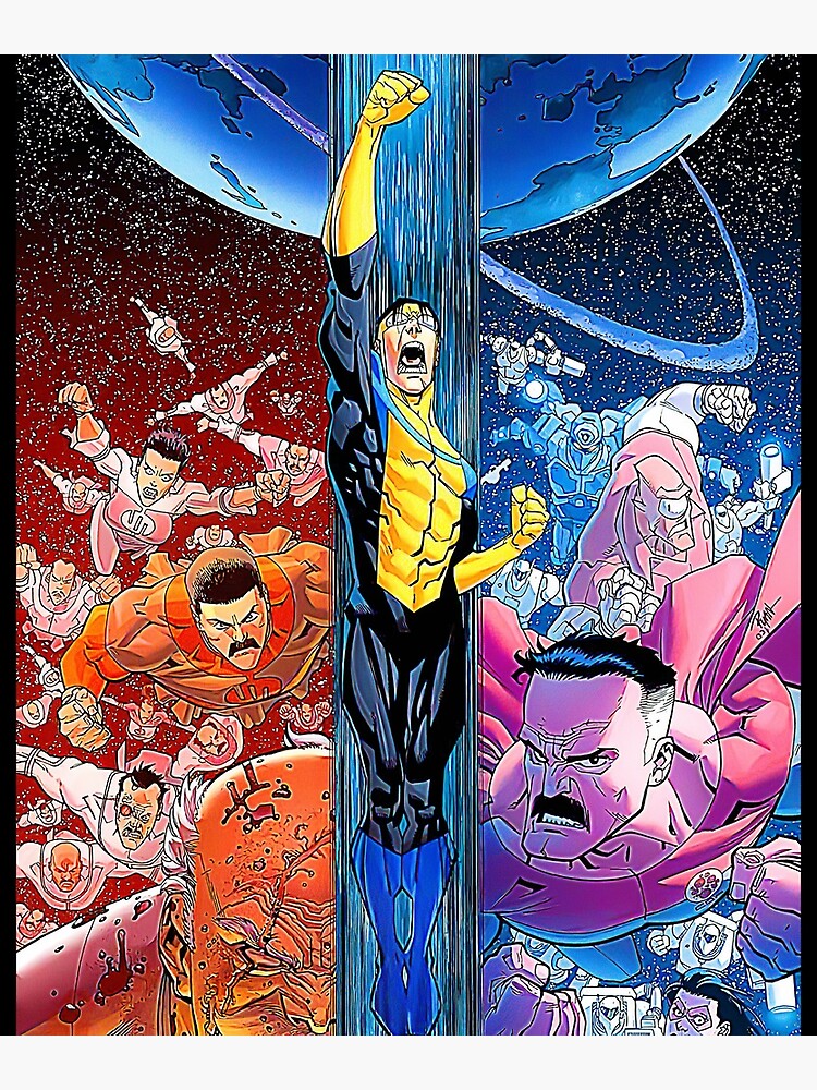 "Invincible Poster " Poster for Sale by giantunadvised1 | Redbubble