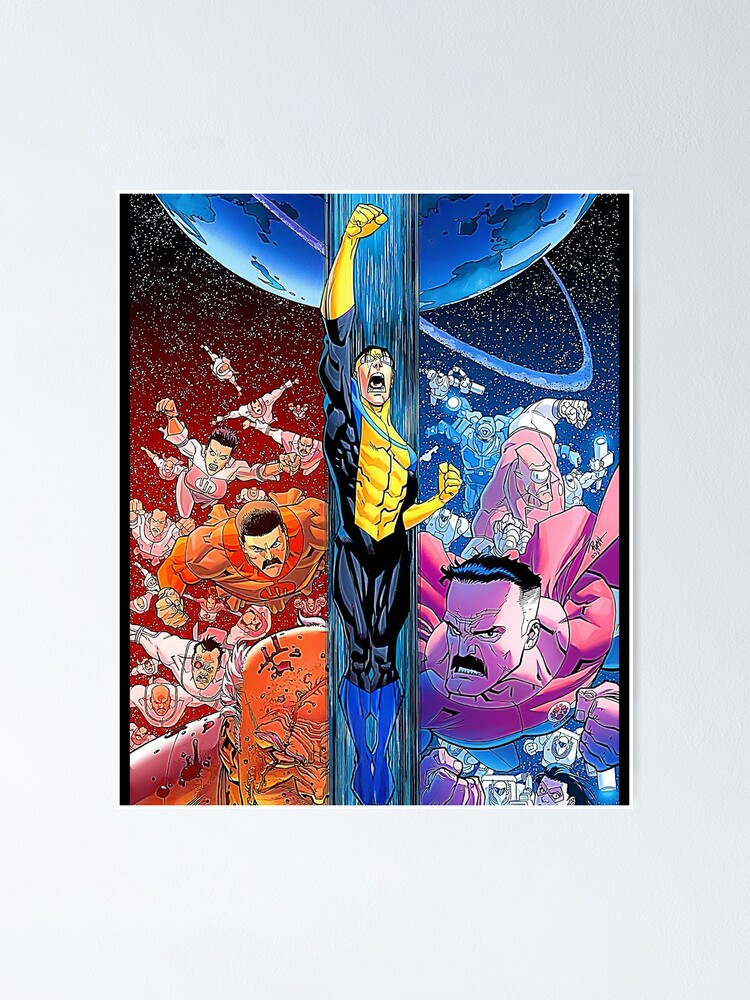 "Invincible Poster " Poster for Sale by giantunadvised1 | Redbubble