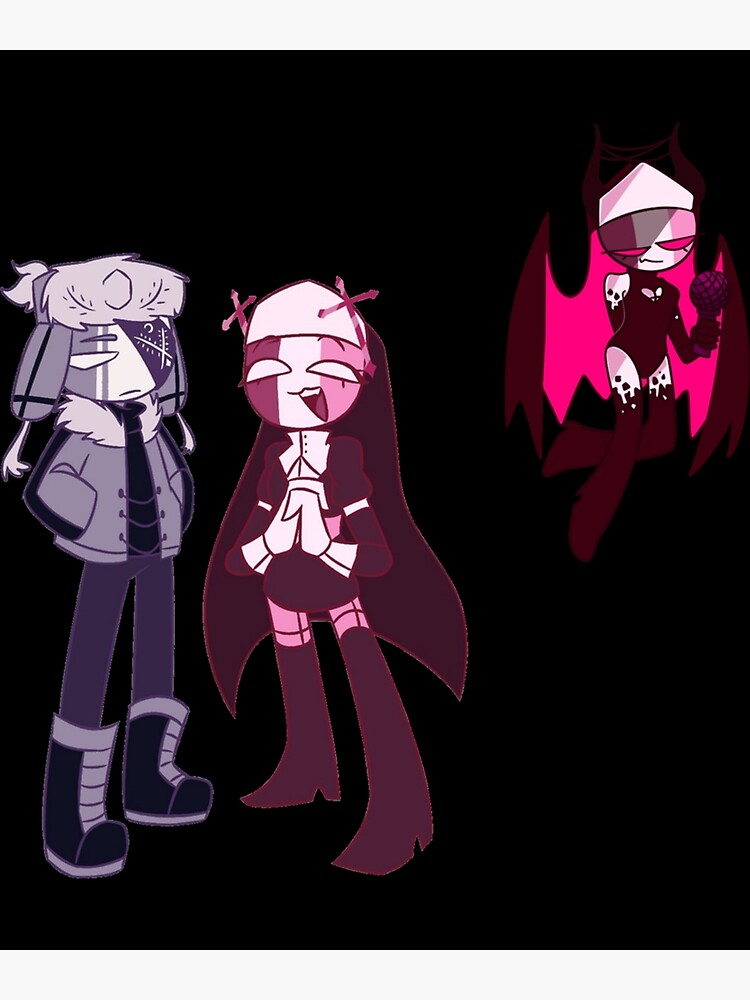 "Friday Night Funkin Characters!" Art Print by BradlineShop | Redbubble