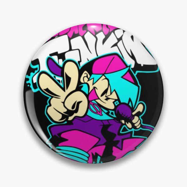 "Friday Night Funkin Friday Night Funkin" Pin for Sale by BradlineShop ...