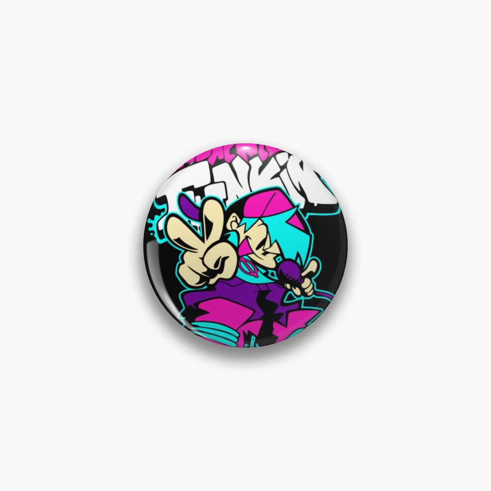 "Friday Night Funkin Friday Night Funkin" Pin for Sale by BradlineShop ...
