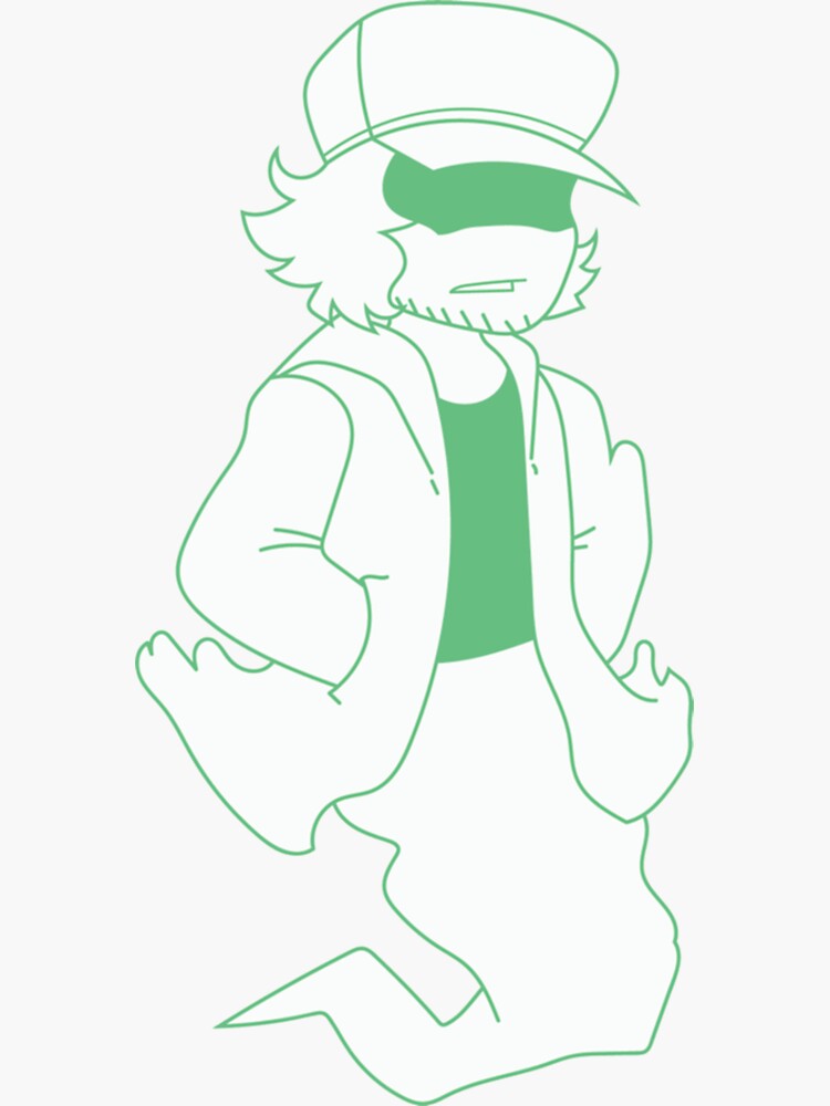 "Friday Night Funkin Garcello" Sticker for Sale by BradlineShop | Redbubble