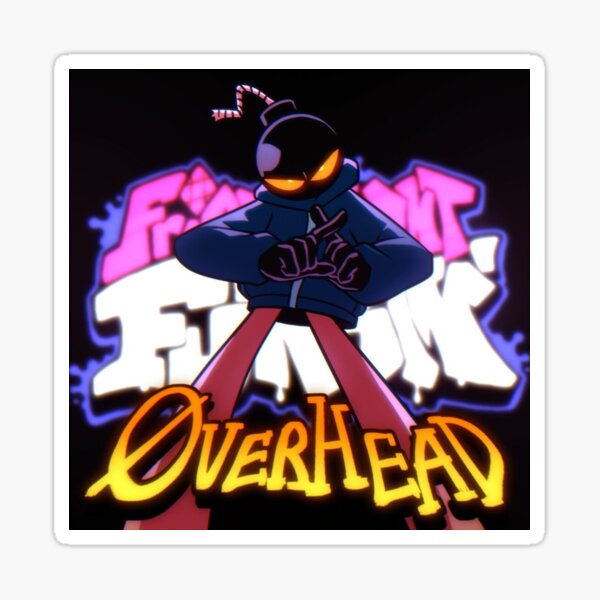 "Friday Night Funkin Whitty Poster Throw Pillow" Sticker for Sale by ...