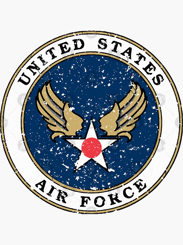 "United Stated Air Force USAF Vintage Logo " Sticker for Sale by ...