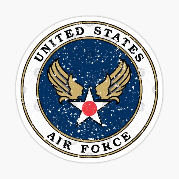 "United Stated Air Force USAF Vintage Logo " Sticker for Sale by ...