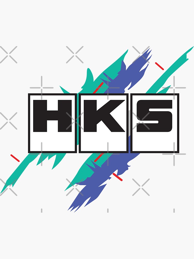 "HKS Vintage" Sticker for Sale by JDMShop | Redbubble