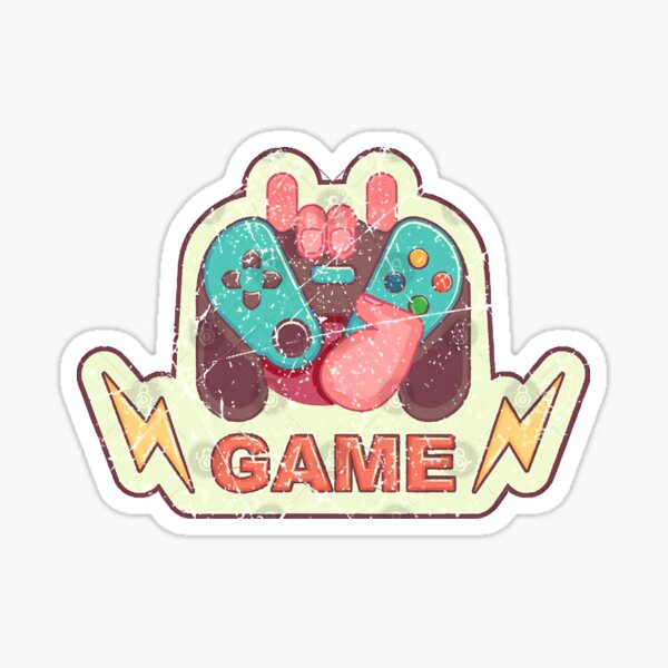 "Game Logo " Sticker by Aceton85 | Redbubble