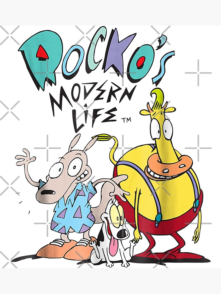 "Rocko's Modern Life Gifts" Art Print for Sale by RockoModernLife ...