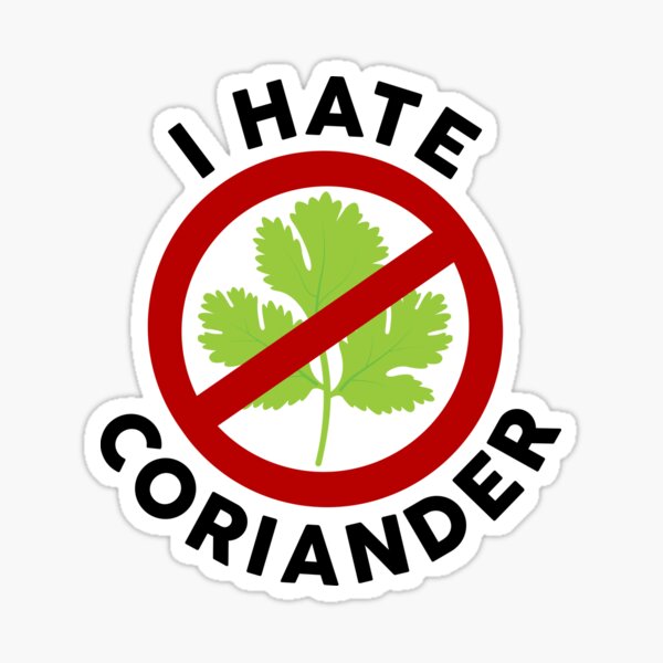 Funny Shirt Instant Download I hate cilantro svg Dxf Cricut Cilantro ...