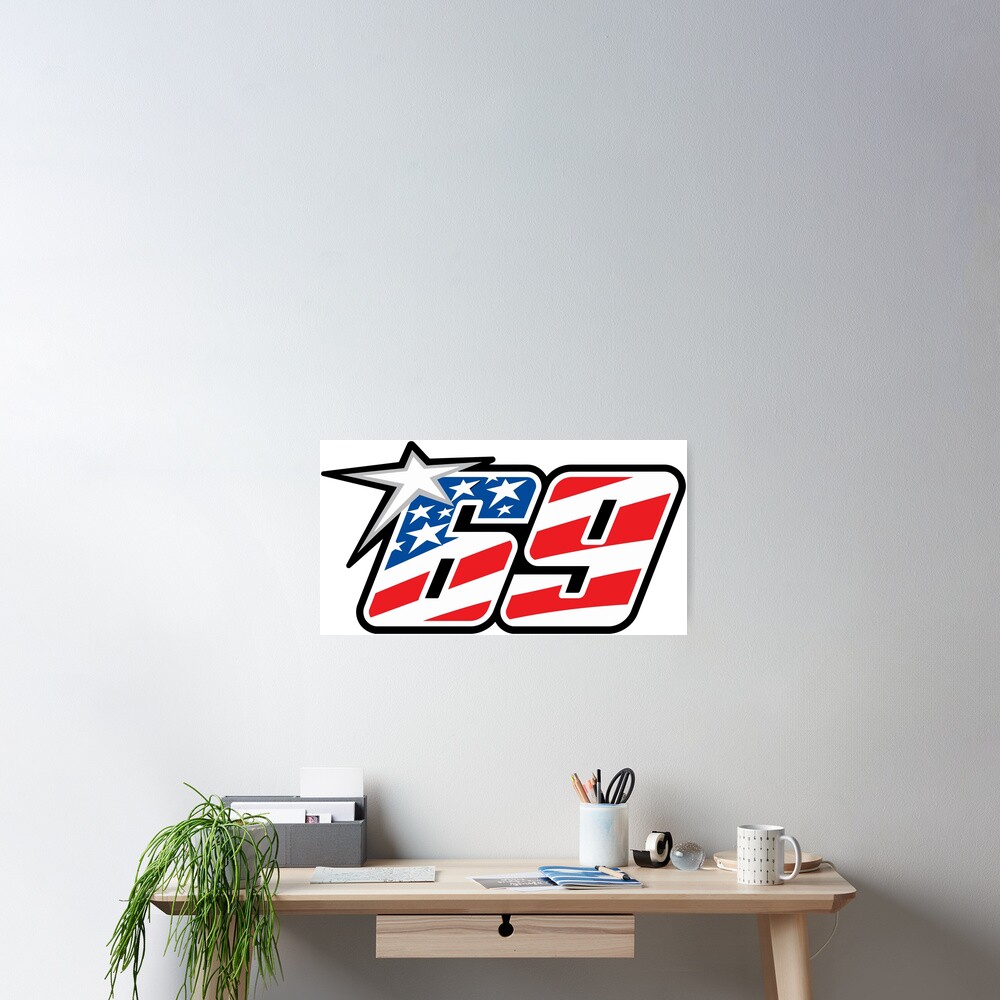 "Nicky Hayden 69" Poster by classicdshop | Redbubble