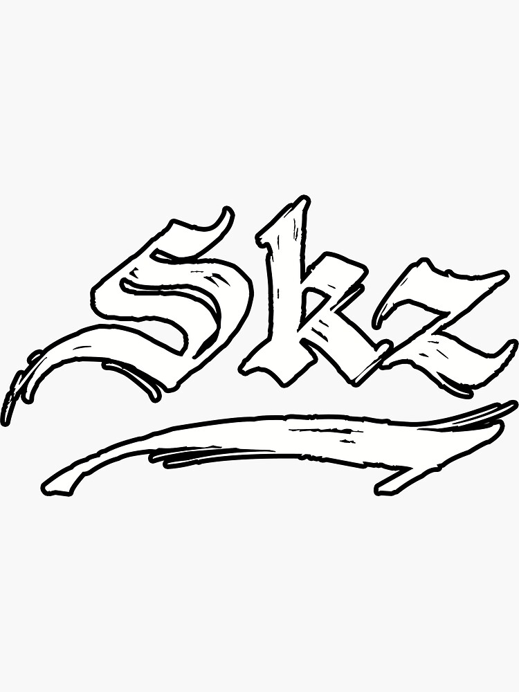 "Kpop stray kids skz" Sticker for Sale by MoreofStrayKids | Redbubble