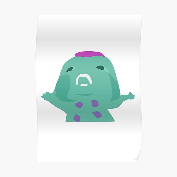 "Screaming Bibble Meme" Poster by popfunbubblegum | Redbubble