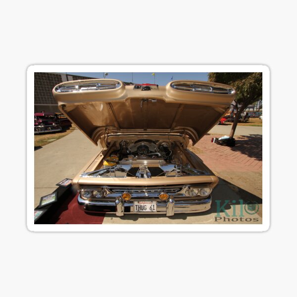 "1961 Chevy Apache" Sticker by KiloPhotos | Redbubble