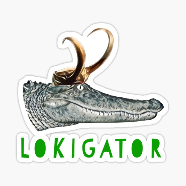 "Loki - Lokigator - Loki Art" Sticker for Sale by Dragons23 | Redbubble
