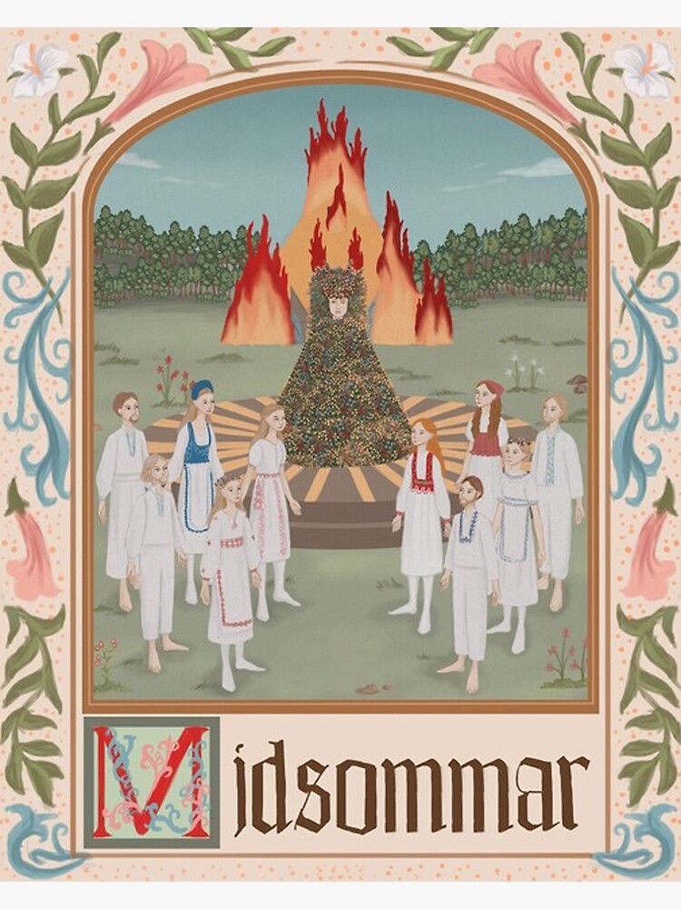"Midsommar" Poster for Sale by lisalewiss | Redbubble