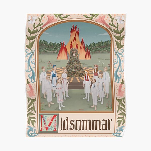"Midsommar" Poster for Sale by lisalewiss | Redbubble