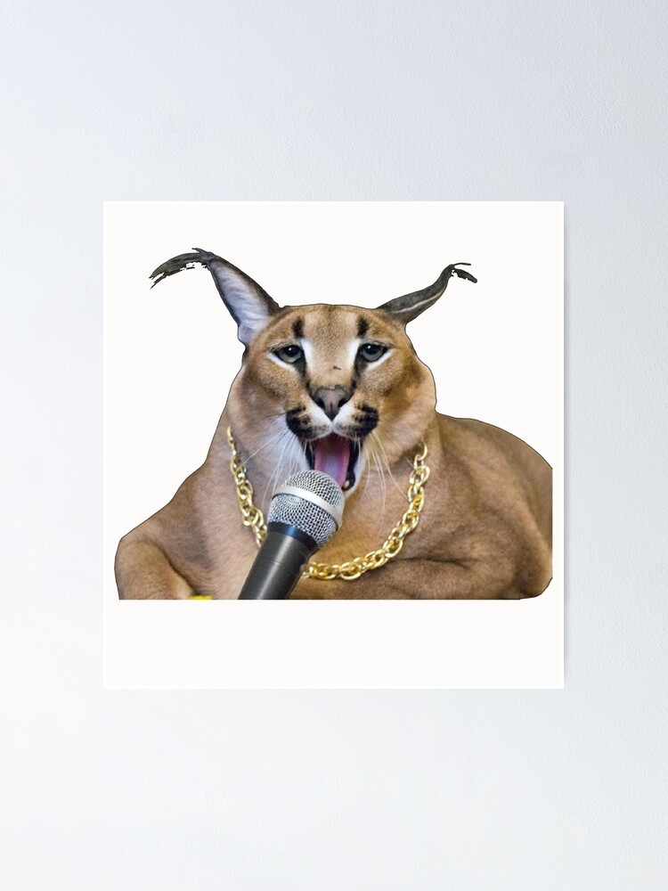 "Big Floppa" Poster by Anas777 | Redbubble