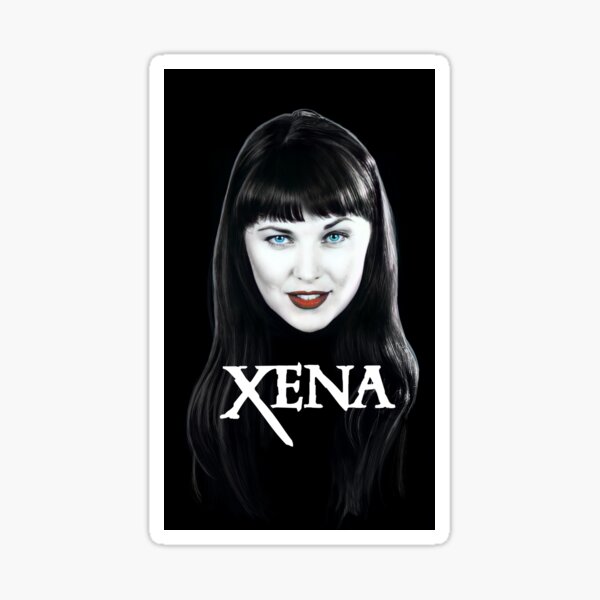 "Xena" Sticker for Sale by ClassicStar | Redbubble