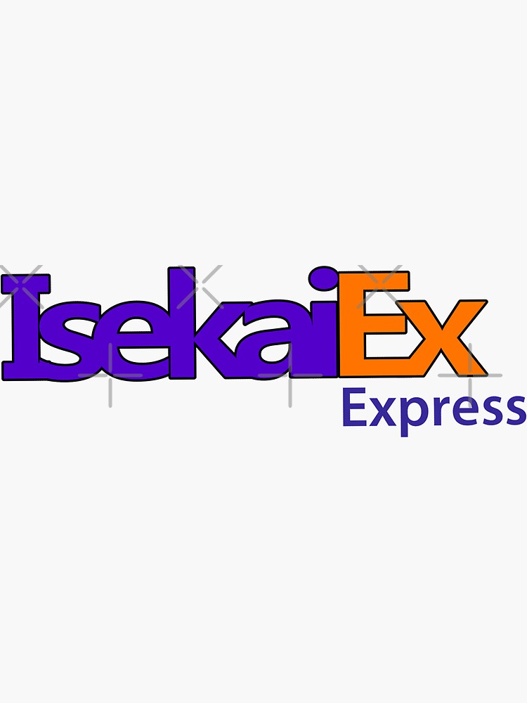 "Isekai Express" Sticker by Cute-n-Deadly | Redbubble
