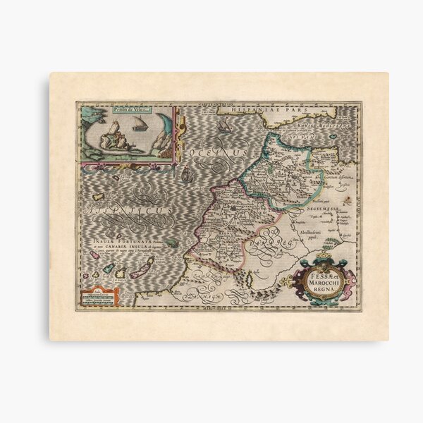 Wall Décor Vintage Northern England Map Frame and Matted Wall Hangings ...