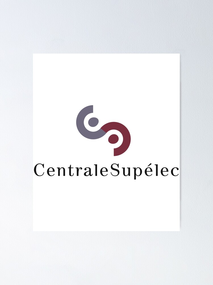 "Ecole Centrale Supelec-Logo" Poster von Bloviat48 | Redbubble
