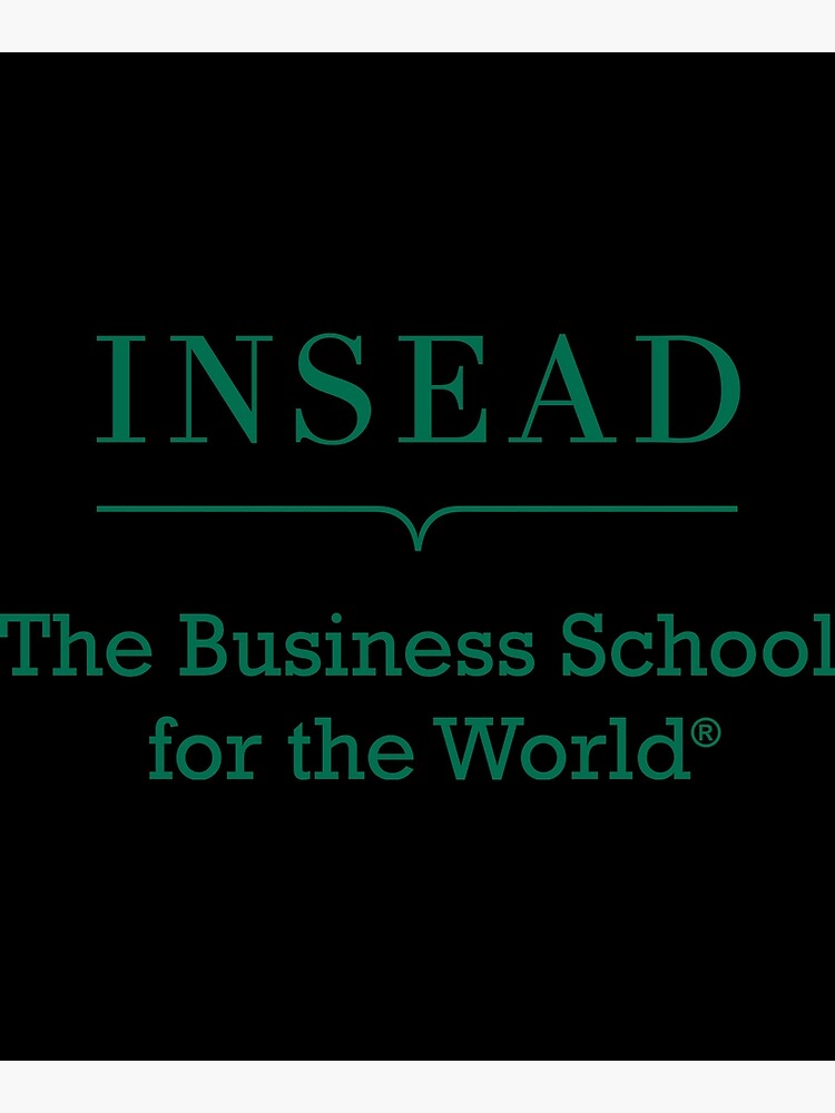 "Logo Insead" Art Print for Sale by Bloviat48 | Redbubble