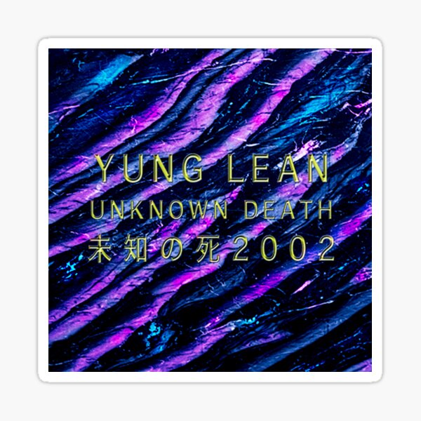 "Yung Lean" Sticker by Snatac | Redbubble