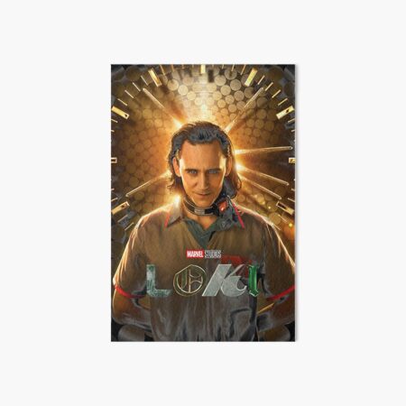 "Loki Character Poster " Art Board Print for Sale by IreneQuesada ...