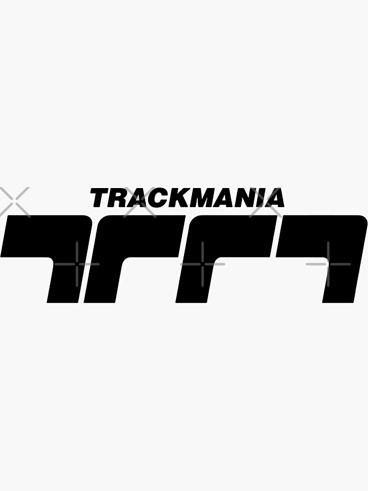 "Trackmania" Sticker for Sale by skanh | Redbubble