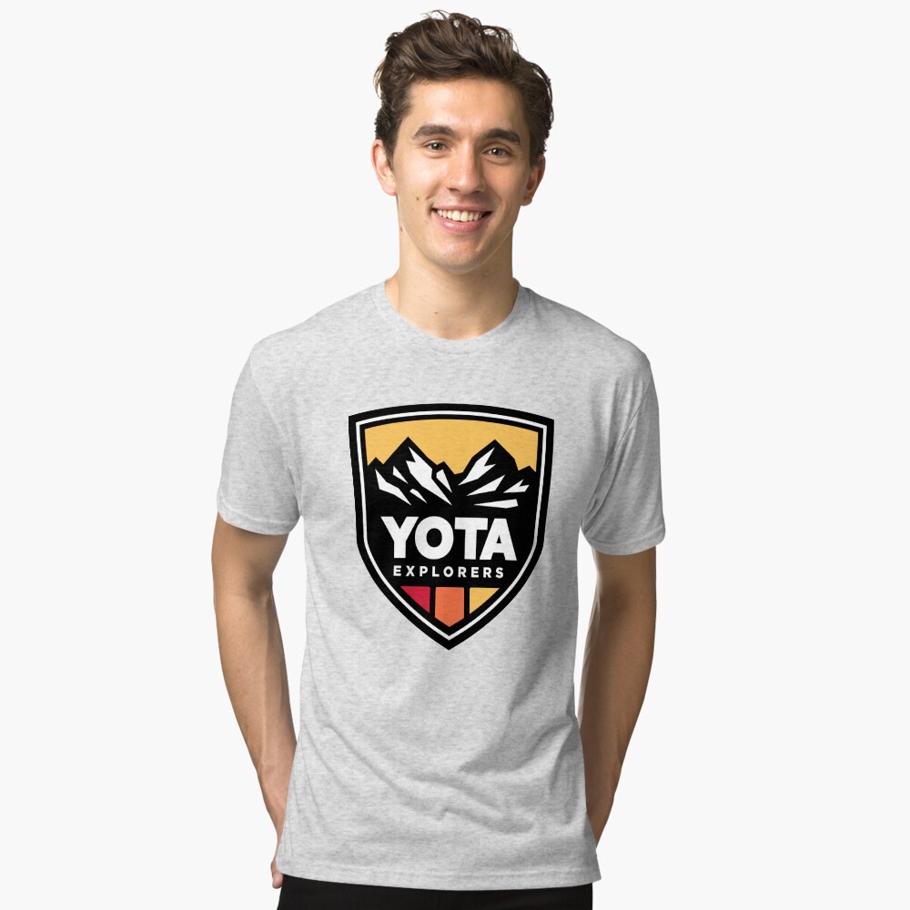 "Yota Explorers Shield Badge Toyota Vintage Racing Stripes Mountains ...