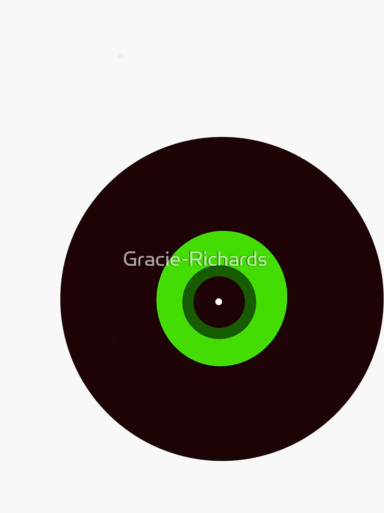 "Cat disc" Sticker for Sale by Gracie-Richards | Redbubble