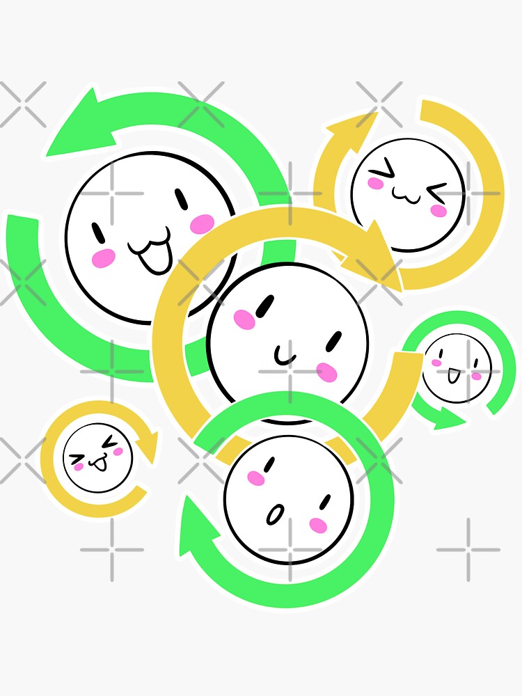 "Freedom Dive Circles" Sticker for Sale by Pizze | Redbubble