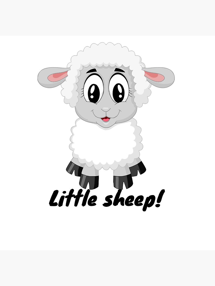 "Little sheep" Poster for Sale by AbdouPSdesigne | Redbubble