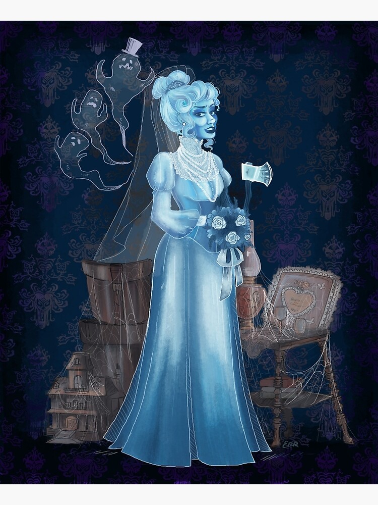 "Black Widow Bride in the Attic" Poster for Sale by ERReveles | Redbubble