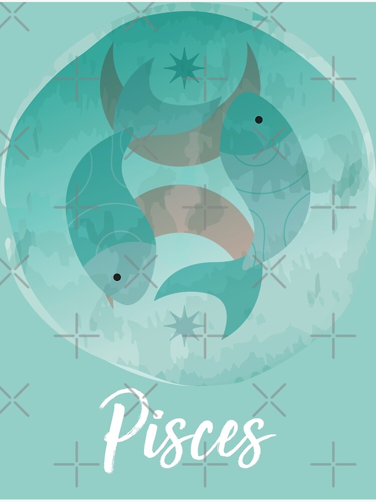 "Pisces Zodiac sign gift idea for sibling, for mom and dad, for best ...