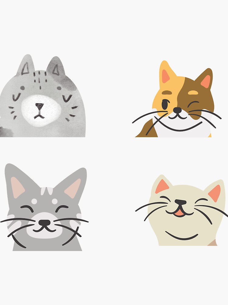 "discord cat " Sticker for Sale by Mery-Bella | Redbubble