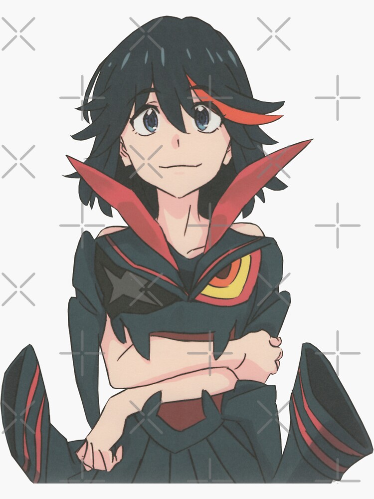"Ryuko Matoi" Sticker for Sale by seyd-art | Redbubble
