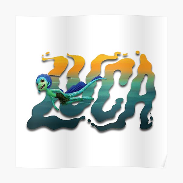 "luca" Poster for Sale by amrtechnlogy | Redbubble