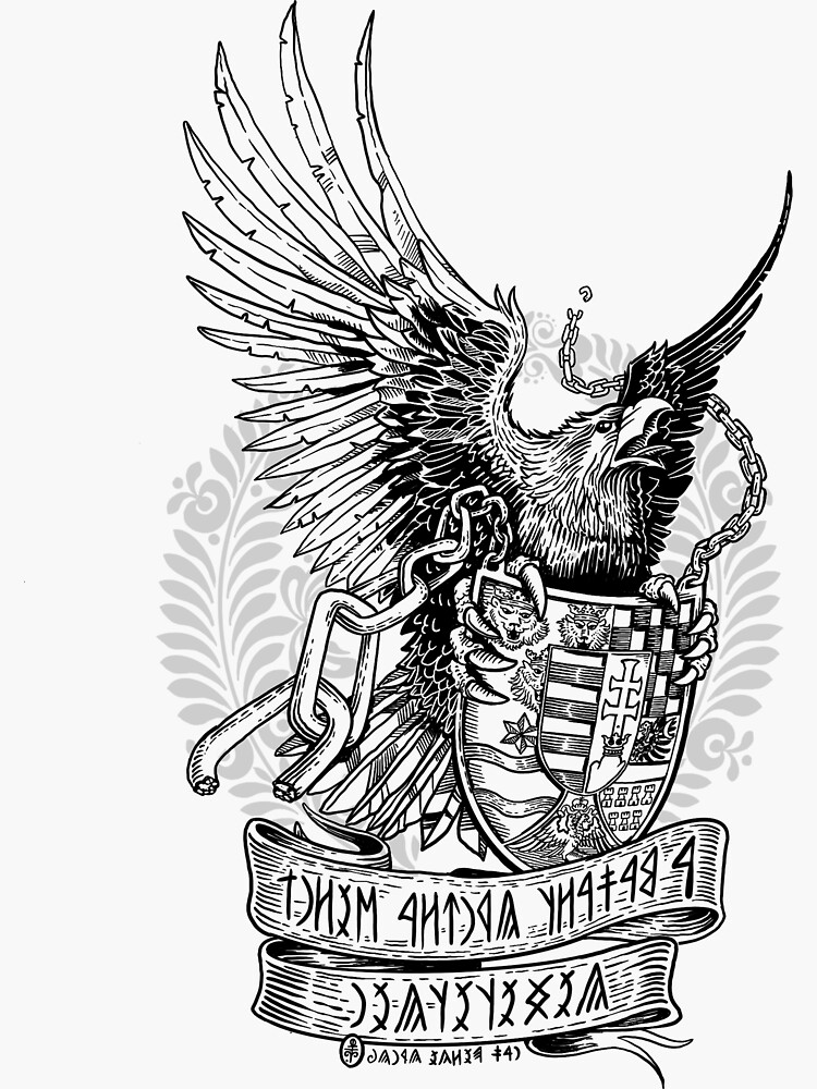 " It is impossible to chain a Hungarian person - Hungarian Turul Bird ...