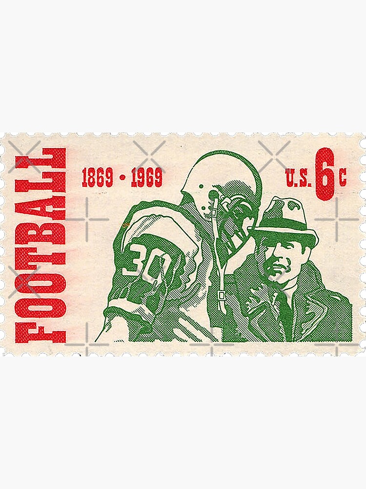 "100th Anniversary Of College Football 1969 US Postage Stamp, 6 cent US ...