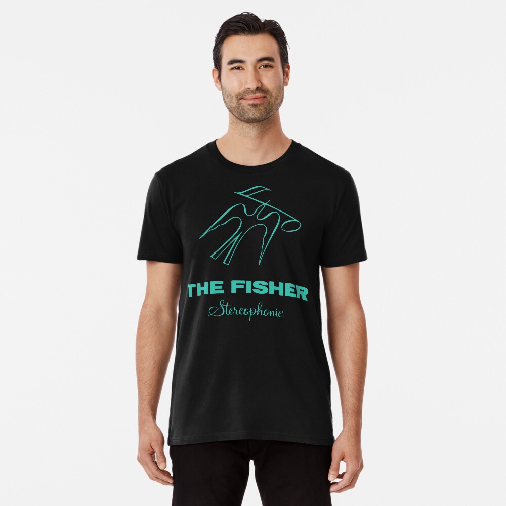 "The Fisher" Sticker for Sale by SaulsBoutique | Redbubble