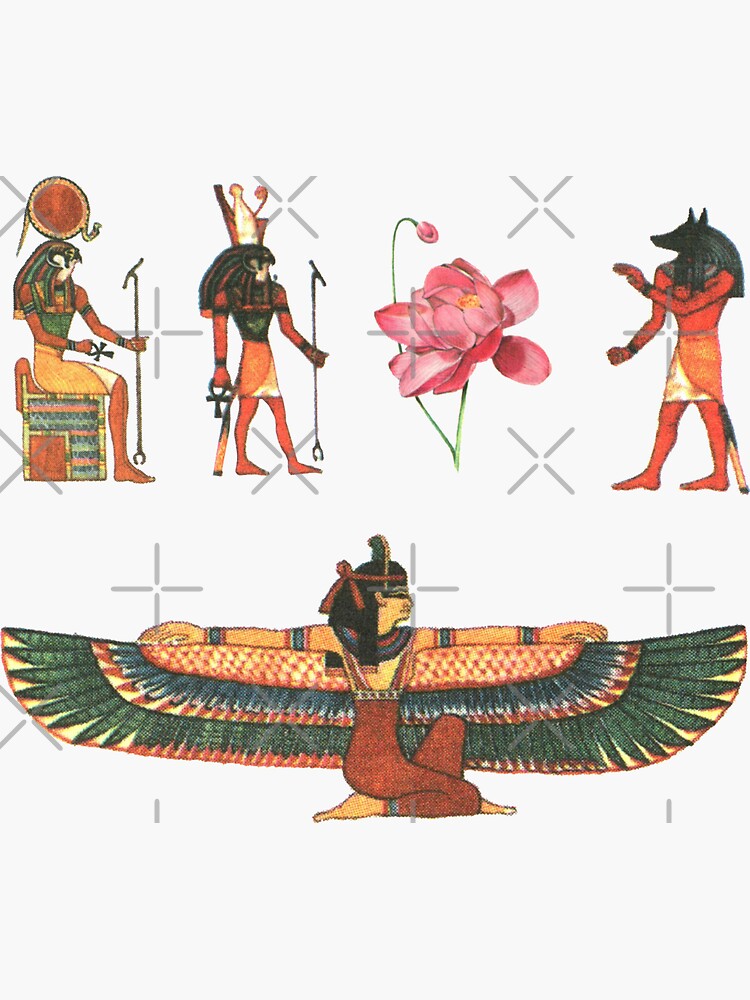 "Egyptian Gods Sticker Pack - Ancient Egypt" Sticker for Sale by ...